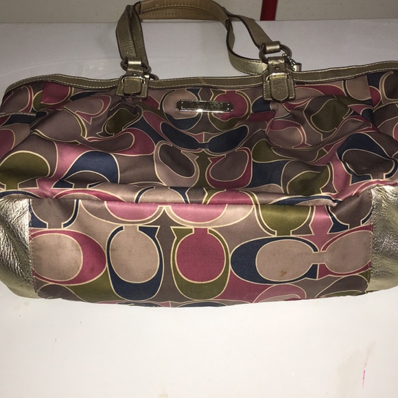 Bags | Coach Signature Bag | Poshmark